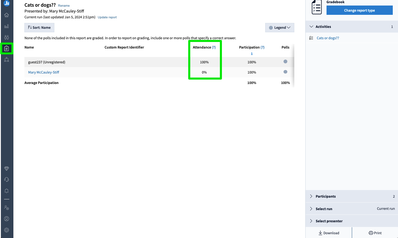 Getting Started with Attendance Management for Instructors – Poll Everywhere
