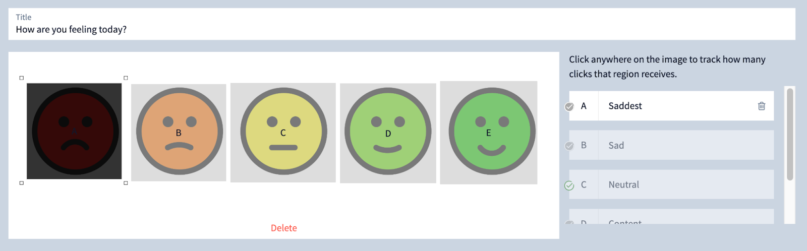 Clickable image question – Poll Everywhere