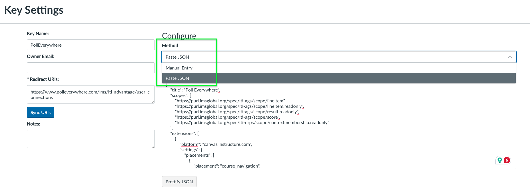 Canvas Lti Advantage Setup Guide For Canvas Administrators Poll Everywhere
