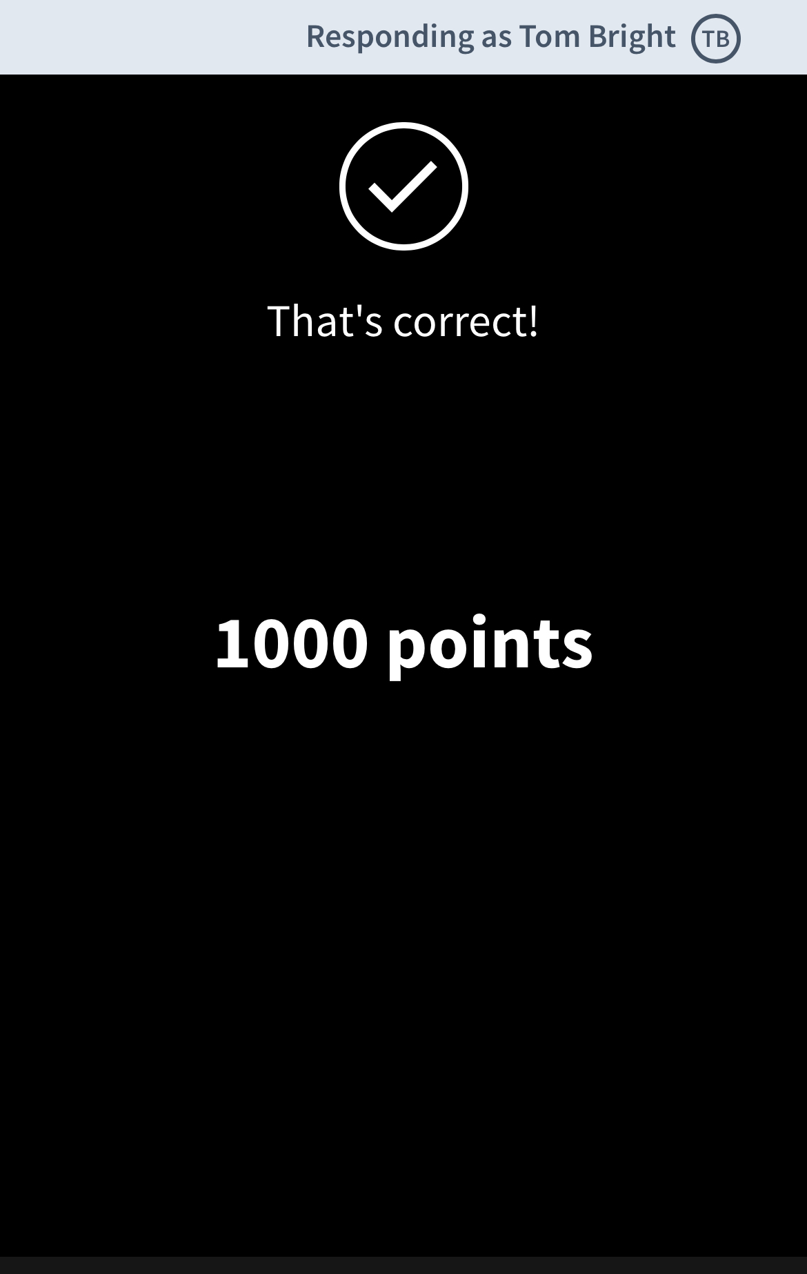 Presenting Competitions – Poll Everywhere