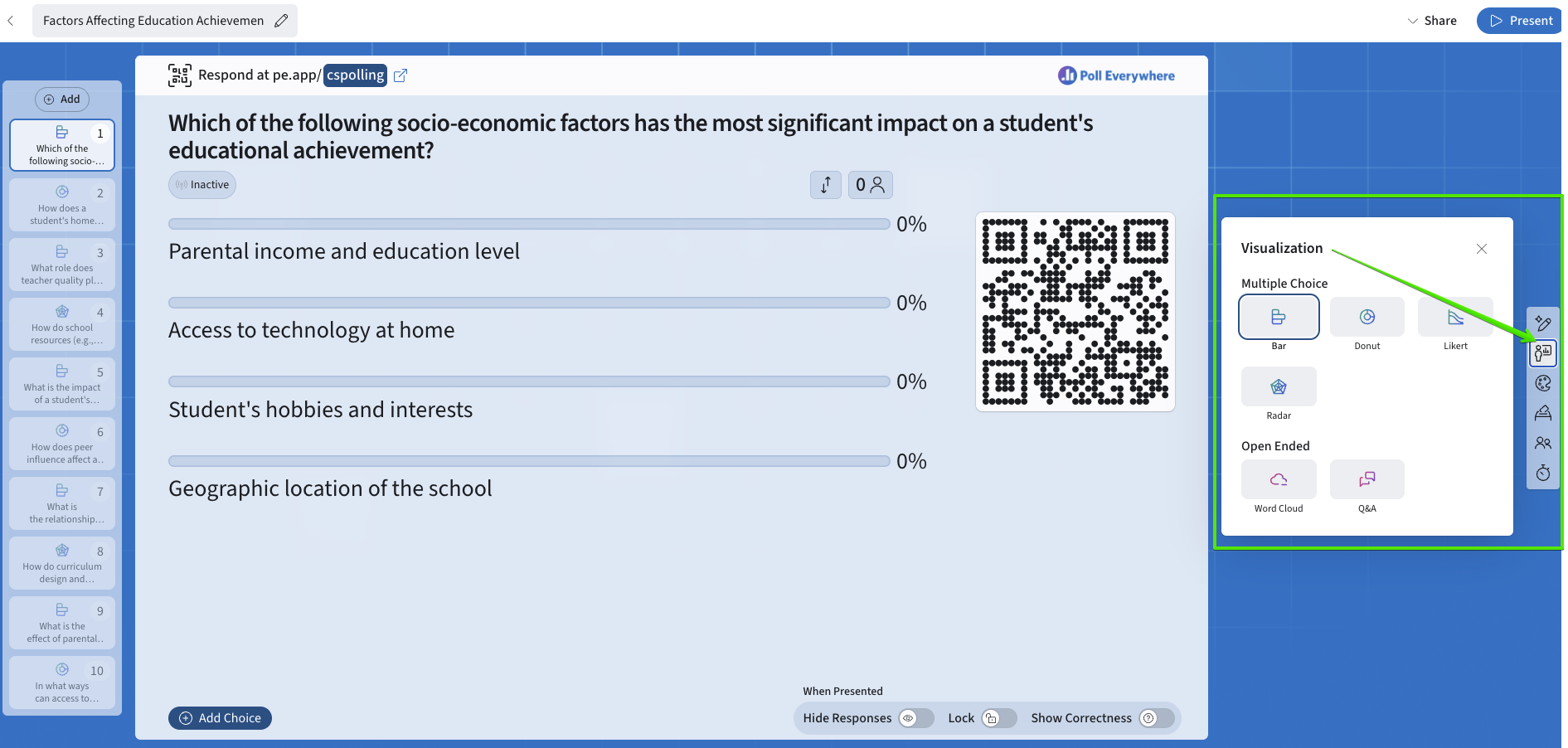 Create a Poll – Poll Everywhere