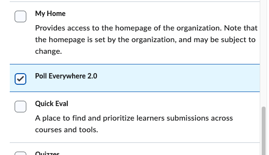 Poll Everywhere 2.0 Brightspace Setup Guide for Instructors – Poll Everywhere