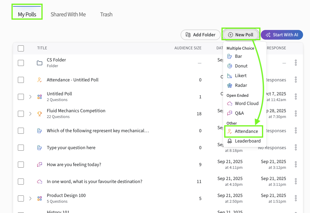 Attendance Location Configuration and Management – Poll Everywhere
