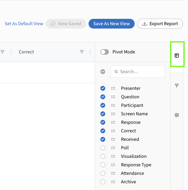 Customizing Reporting Views – Poll Everywhere