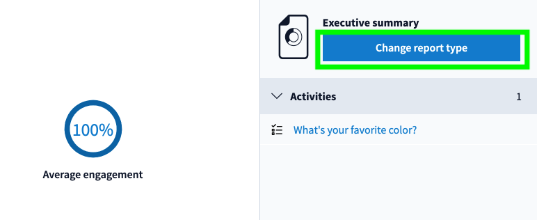 Creating a report – Poll Everywhere