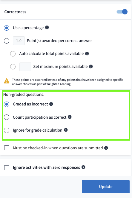 Handling Non-Graded Questions in Assignments in Course Management ...
