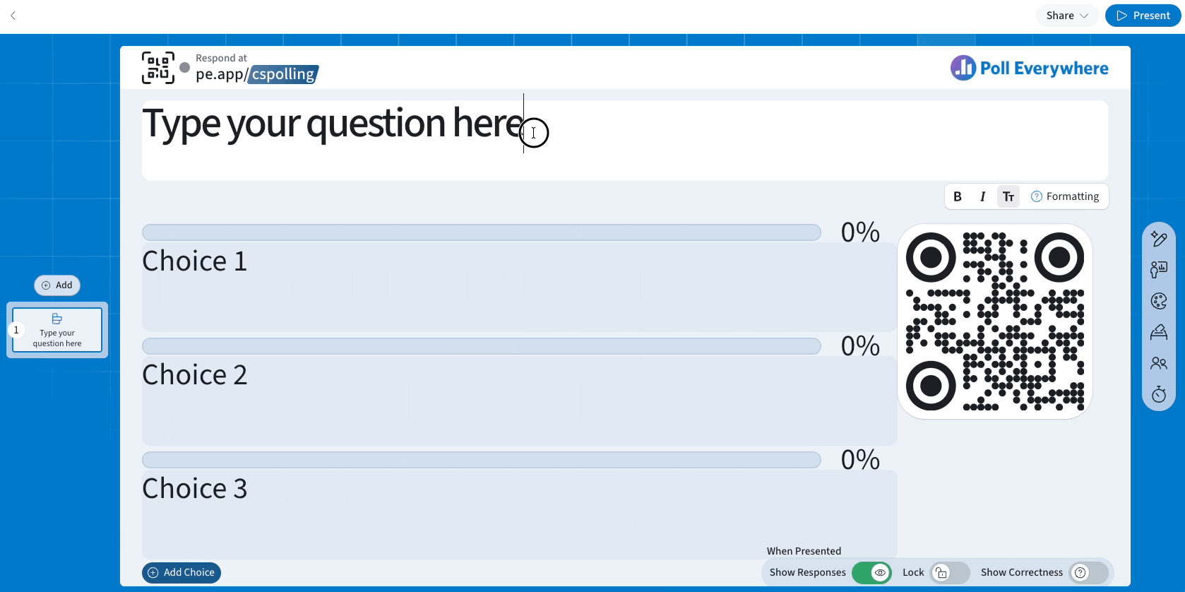 2.0 LaTeX Formula Support – Poll Everywhere