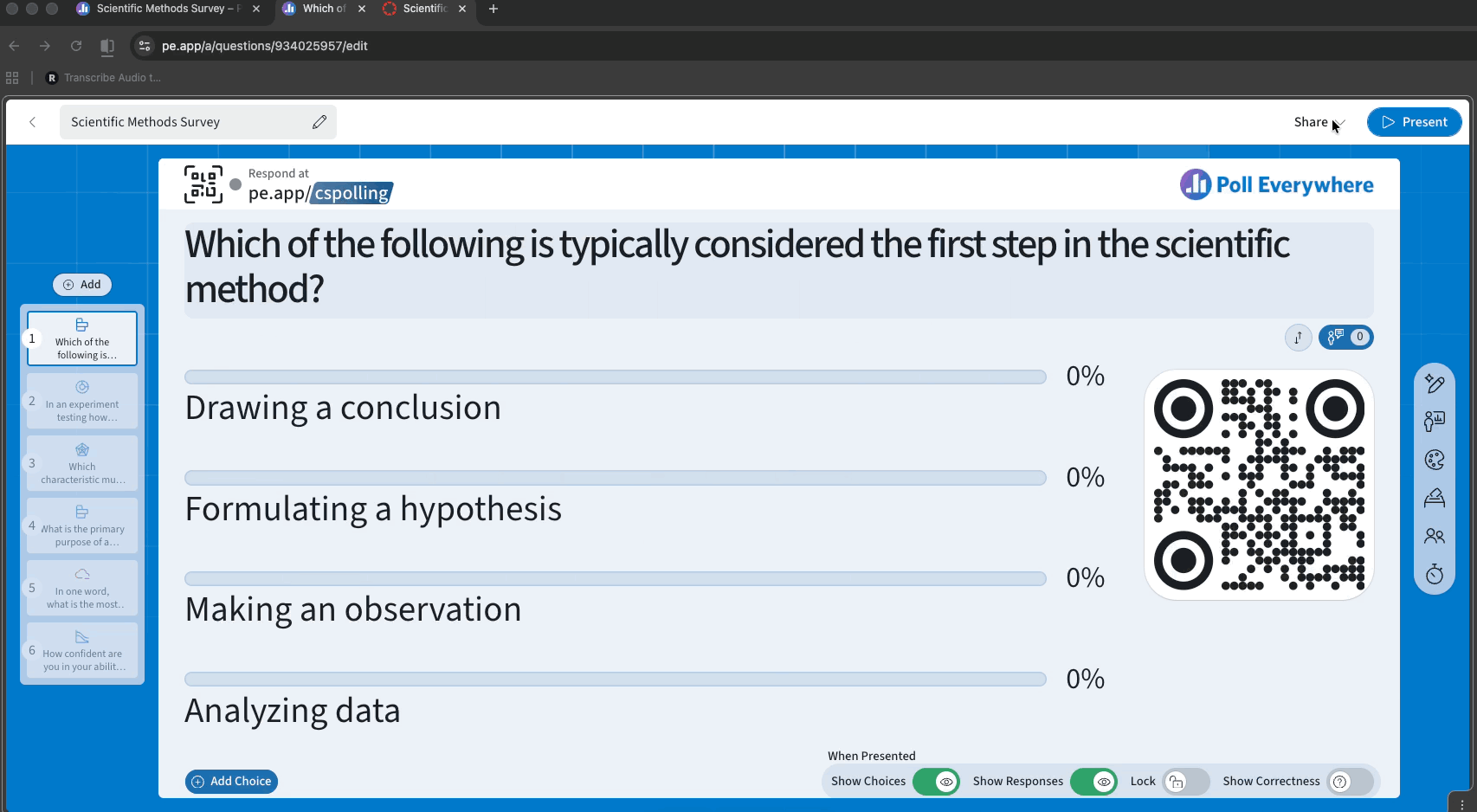 Embedding Poll Everywhere Response Links – Poll Everywhere